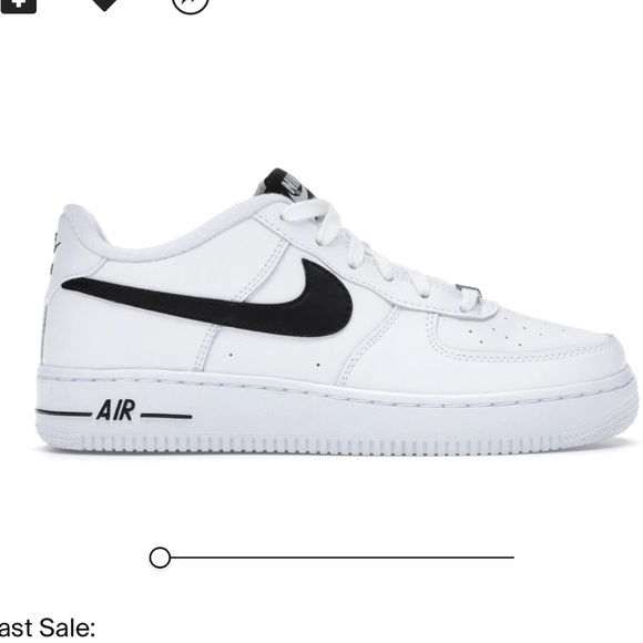 Nike | Shoes | Nwt Box Nike Black White Air Force An2 Size Menskids 55 ...